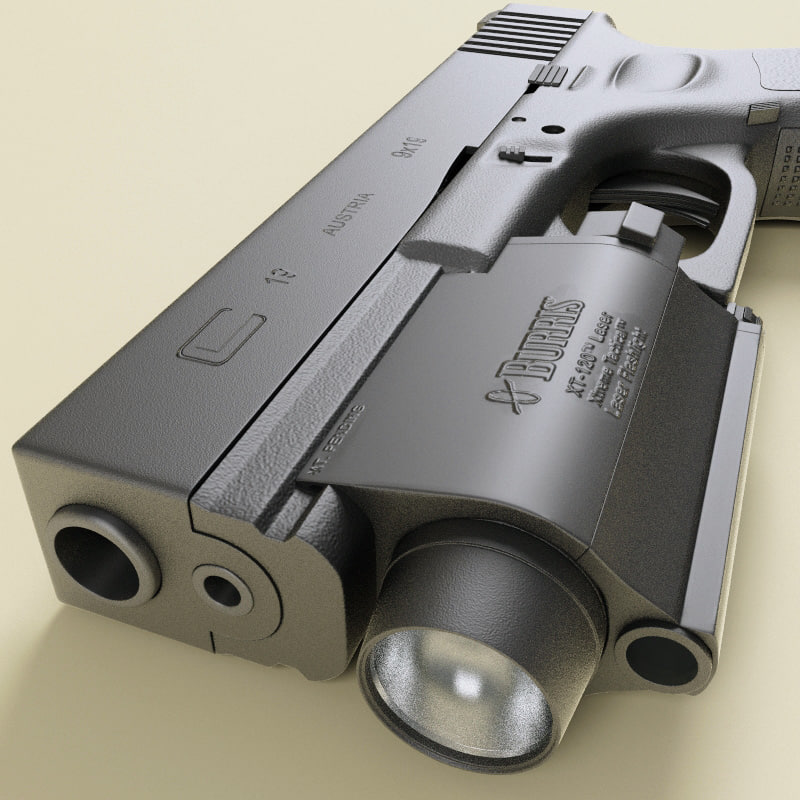 3d model pistols v2