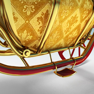 3d circus carriage model