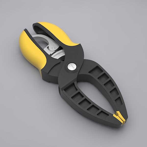 lock clamp 3d model