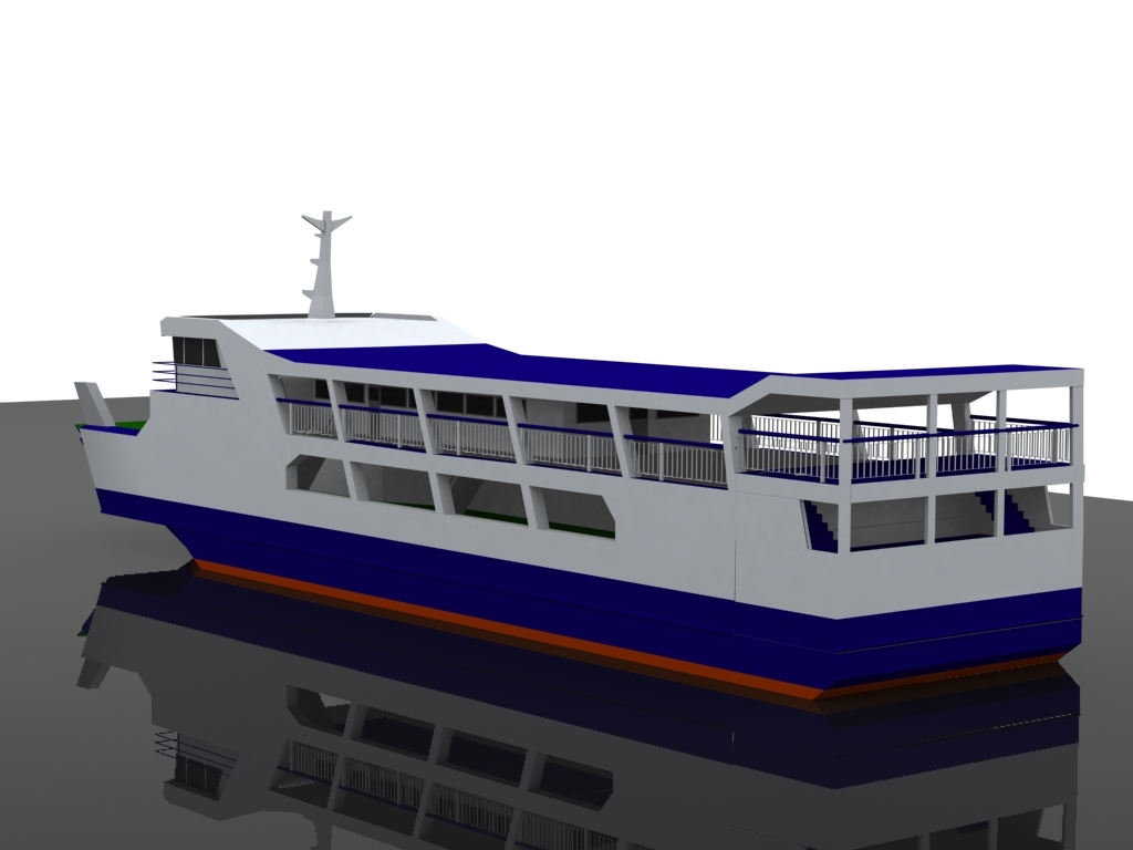 free roro philippine 3d model