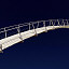 pedestrian bow bridge 3d max