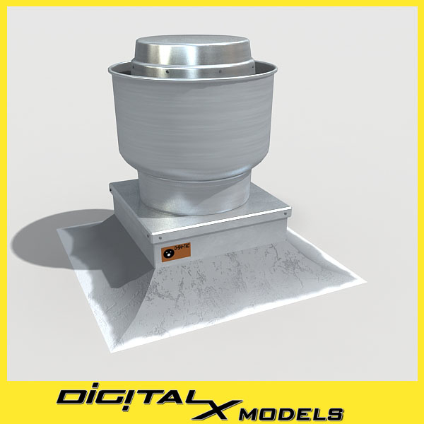 ventilation diffusers 3d model