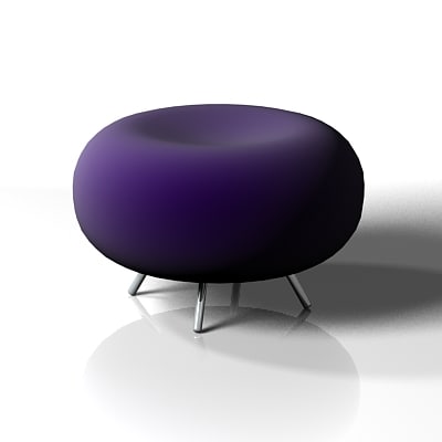 modelo 3d guijarro de la silla - TurboSquid 488962