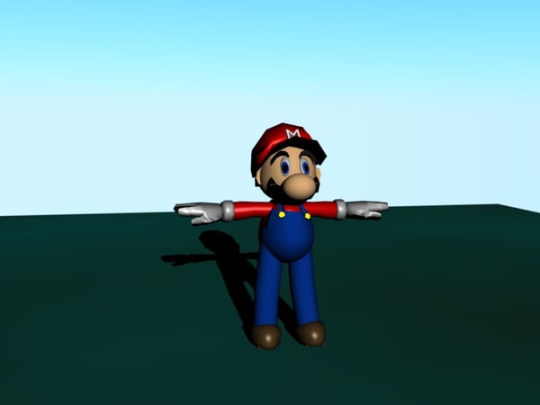Free 3D Mario Models | TurboSquid