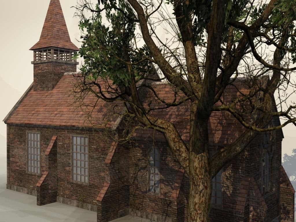 pc building 01 3d model