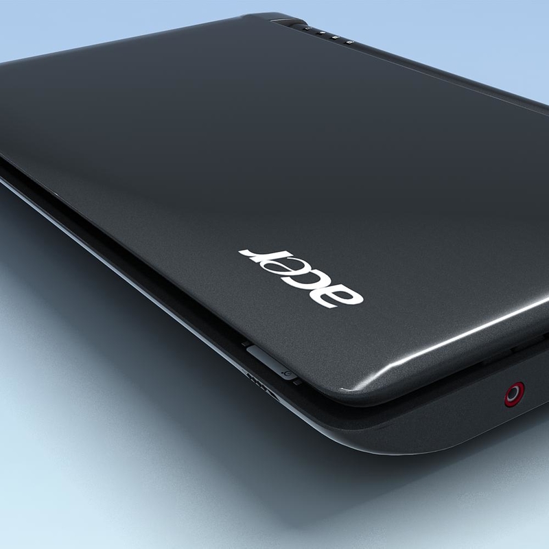 3d model notebook acer aspire aoa150