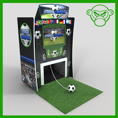 modelo 3d arcade soccer - TurboSquid 489147