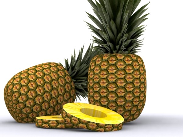 Pineapple 3D Models for Download | TurboSquid