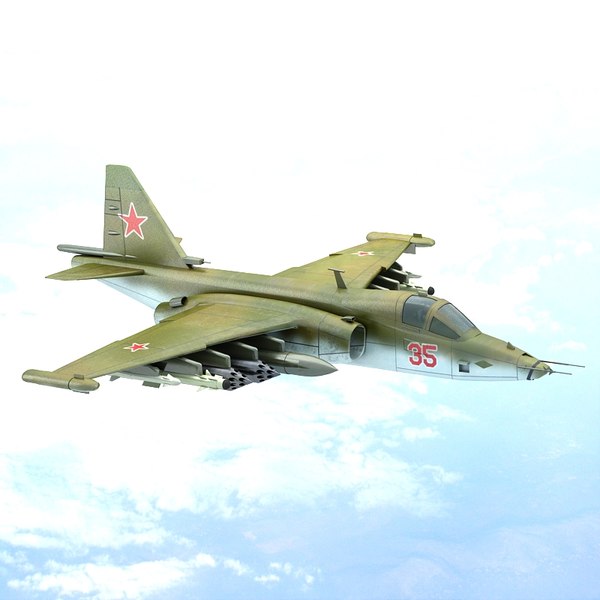 3dsmax russian su 25 frogfoot