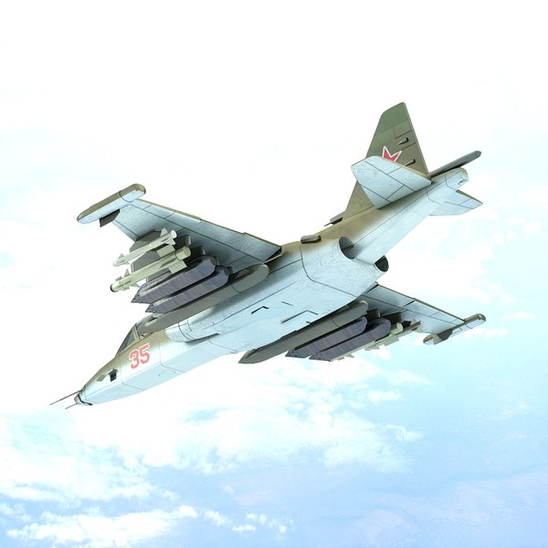 3dsmax russian su 25 frogfoot