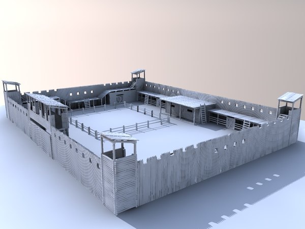 3D Fort Models | TurboSquid