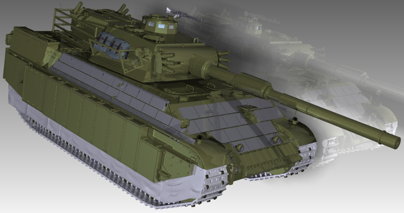 3d 3ds upgrade panther tank