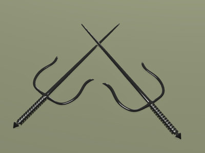 3ds sais weapon martial