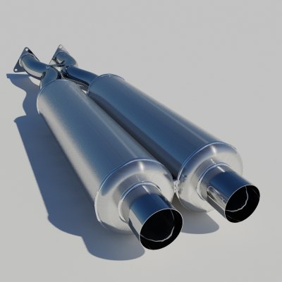 Automobile Exhaust 3D Models for Download | TurboSquid