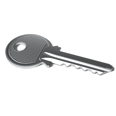 3d model of keys