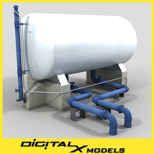 Water Tank 3D Models for Download | TurboSquid