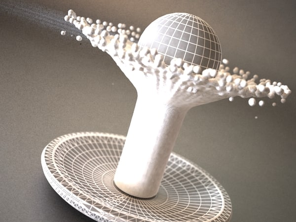 3ds max art defying gravity