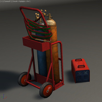 3d obj welding games simulation