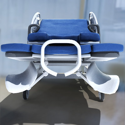 labor bed hospital 3ds