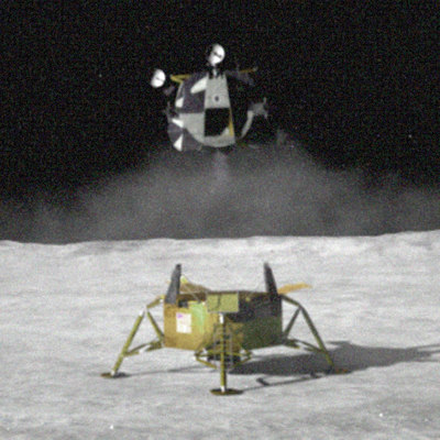 3ds lunar landing module