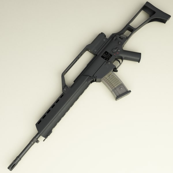 3dsmax realistic g36e