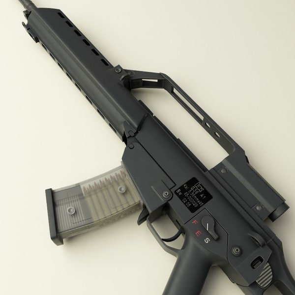 3dsmax realistic g36e