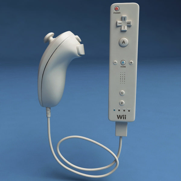 3d model nintendo wii2 2