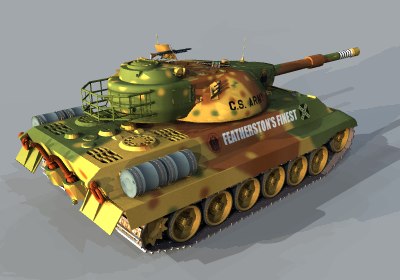 3d heavy tank confederate