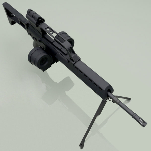 3d model realistic mg36