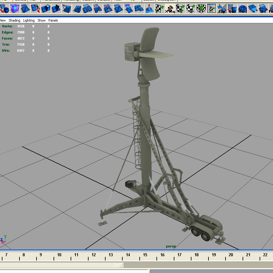 76n6 radar clam shell 3ds