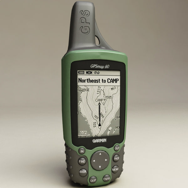 3dsmax garmin gps 60