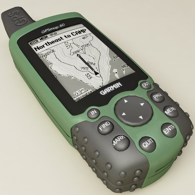 3dsmax garmin gps 60