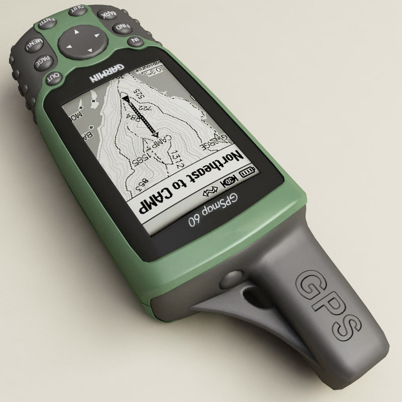 3dsmax garmin gps 60