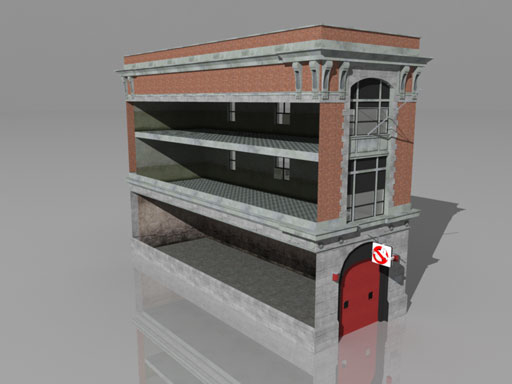 3d ghostbusters hq