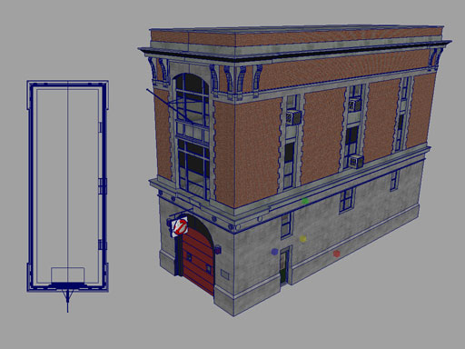 3d ghostbusters hq