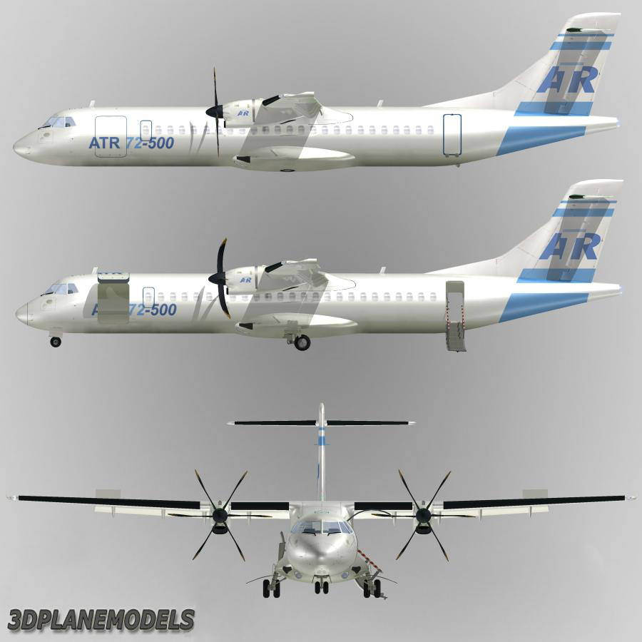 maya atr 72-500 livery 500