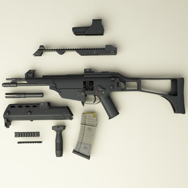 maya realistic g36k