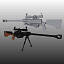 3d model hecate ii rifle