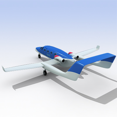 adam aircraft a700 3d 3ds