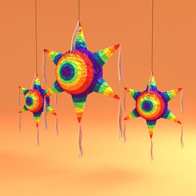 3d pinatas model