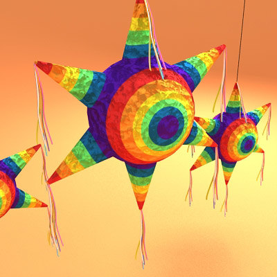 3d pinatas model