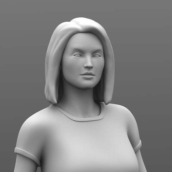 Modello 3D Solidworks CAD Human Female - TurboSquid 495231