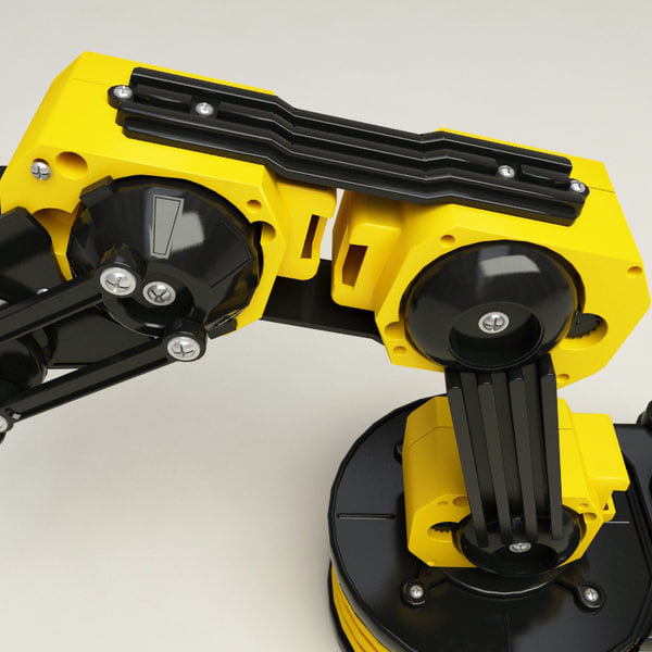 3ds max edge robotic arm kit