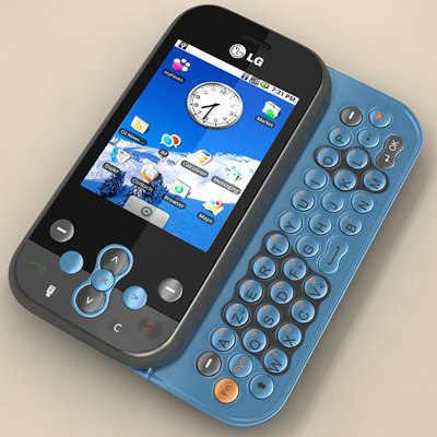 lg ks360 phone 3d max