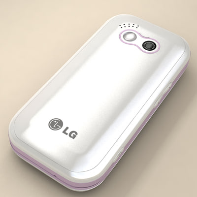 lg ks360 phone 3d max