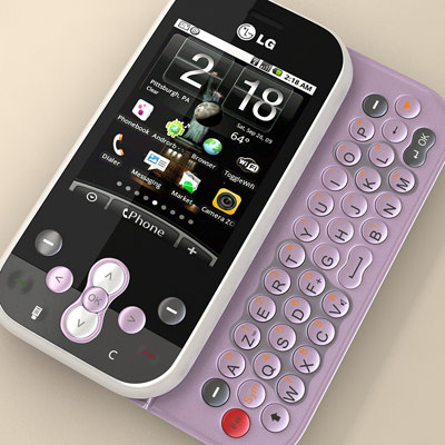 lg ks360 phone 3d max