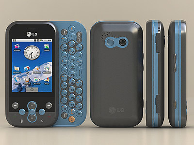 lg ks360 phone 3d max