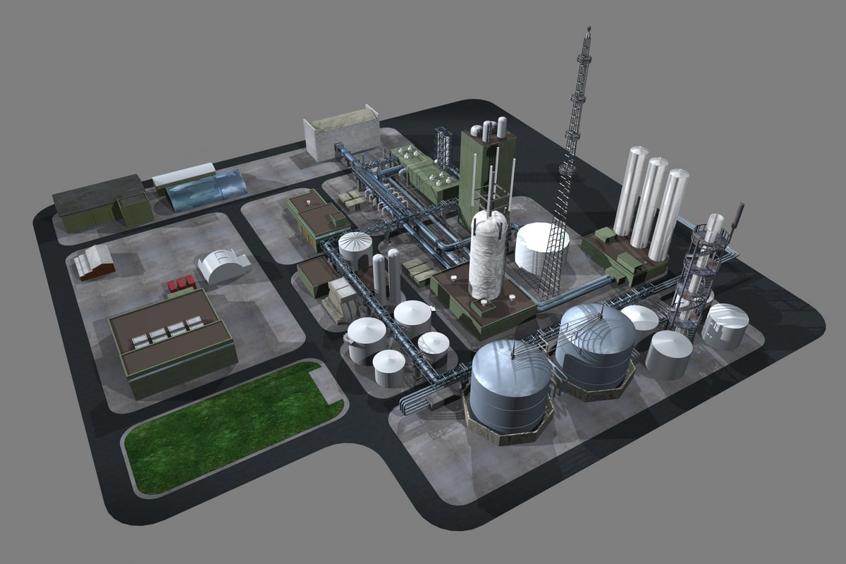 industry example 3d max