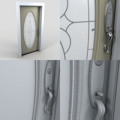 3d model doors residential
