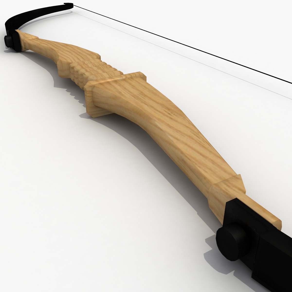 3d model classic bow